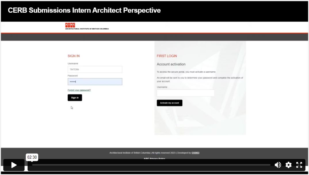 New CERB Functionality Now Available in AIBC Registrant Portal